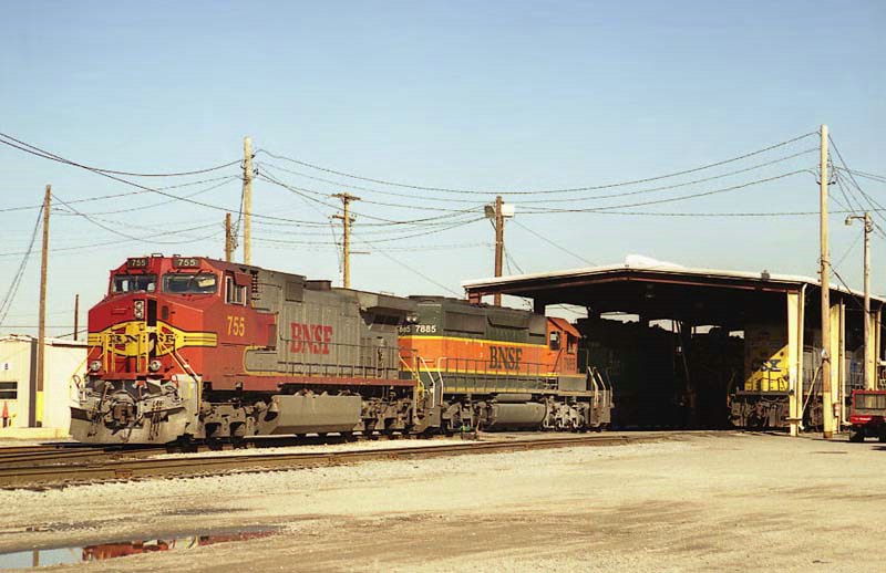 BNSF'S East Thomas Yard